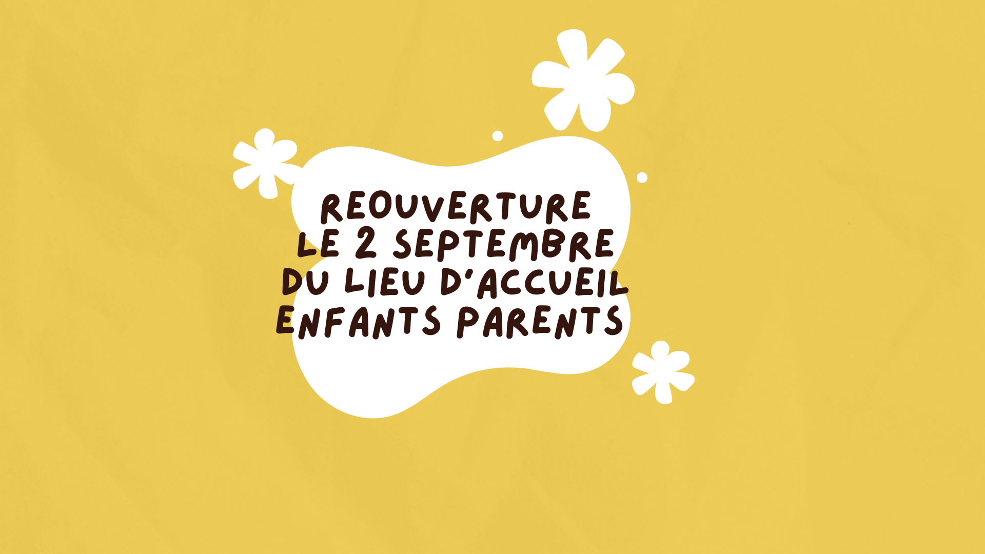 Réouverture du LAEP à partir du 02/09/22 - ASFAD